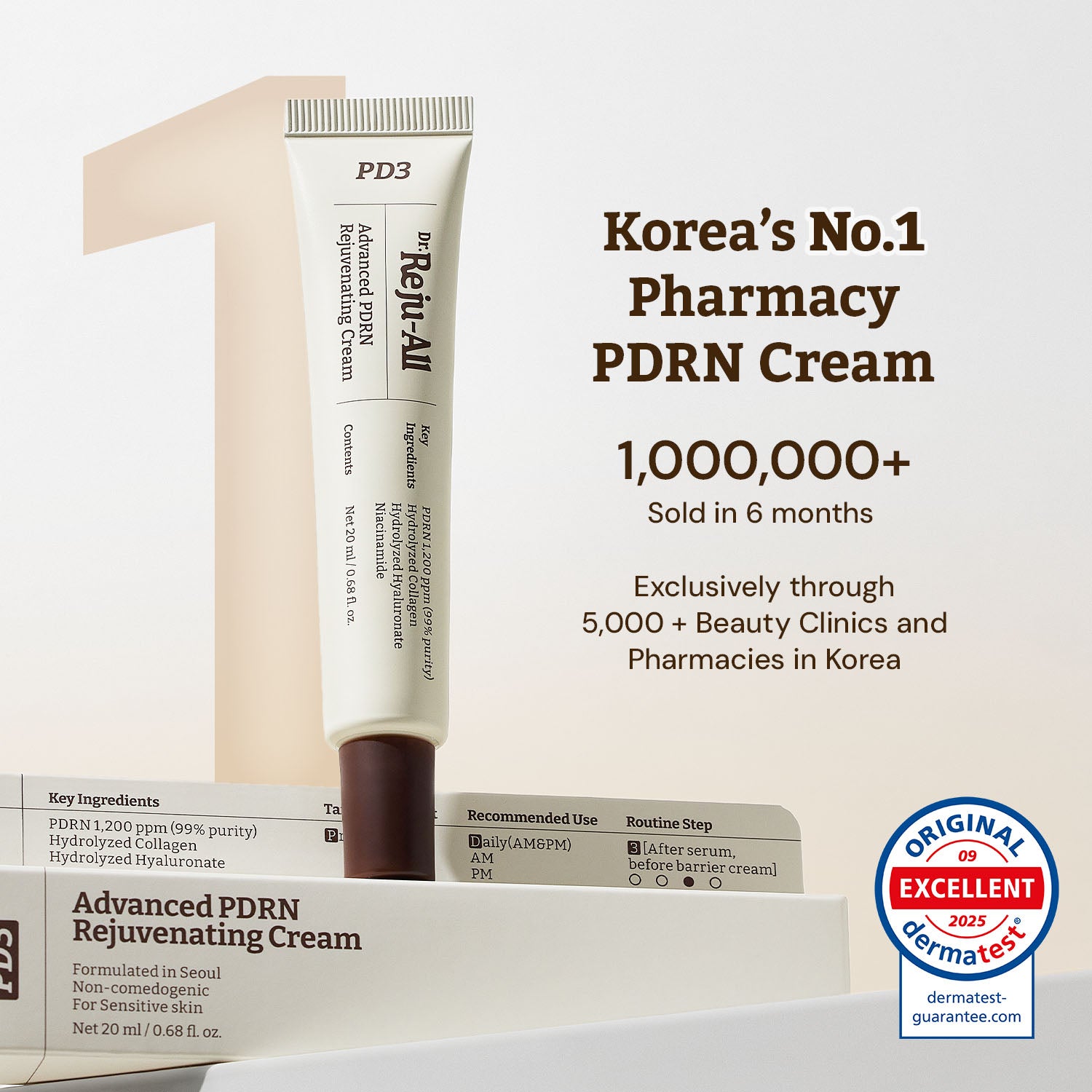 Advanced PDRN Rejuvenating Cream by Dr.Reju-All – koreancosmetic.cy